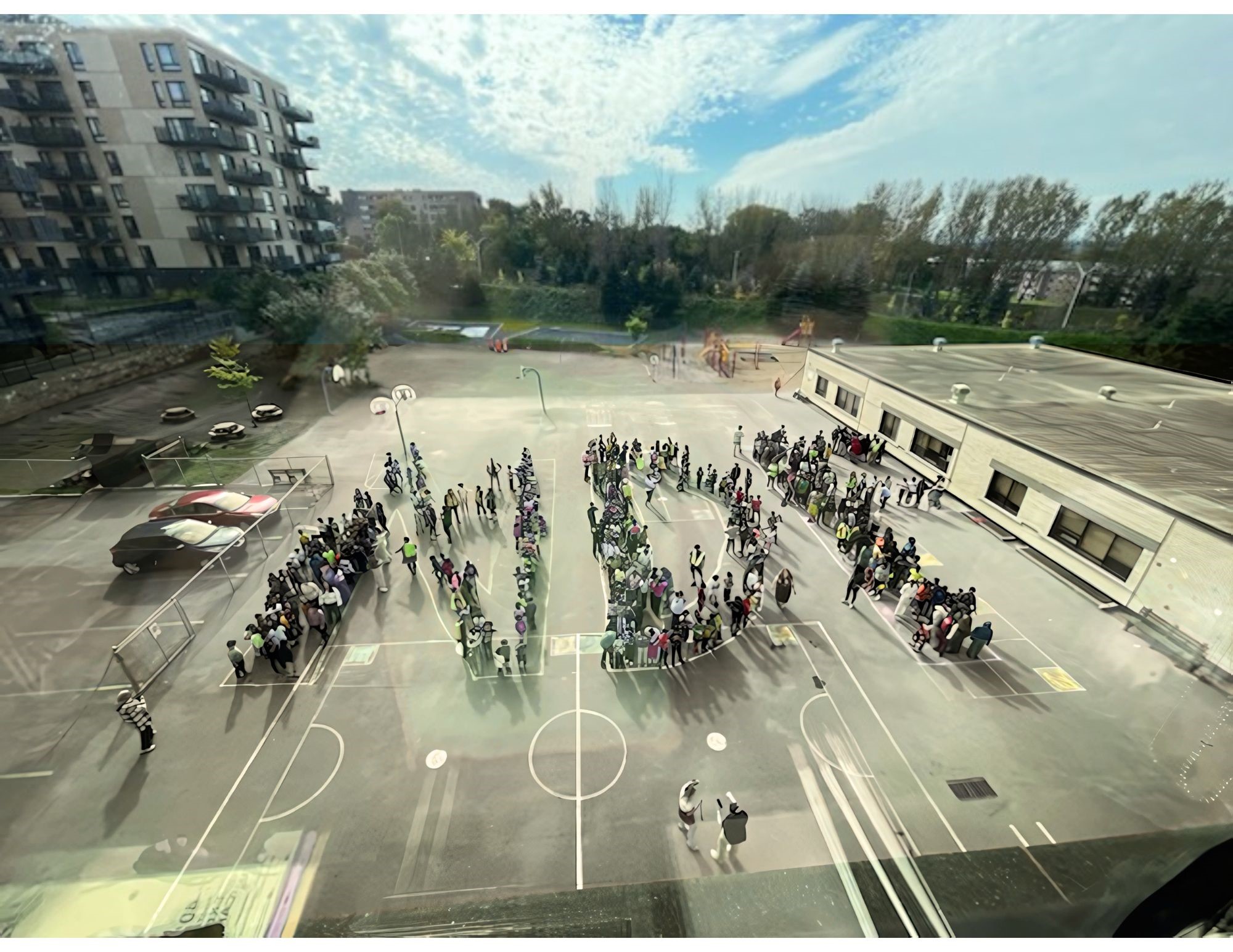 Rassemblement festif - École primaire Notre-Dame-de-Foy